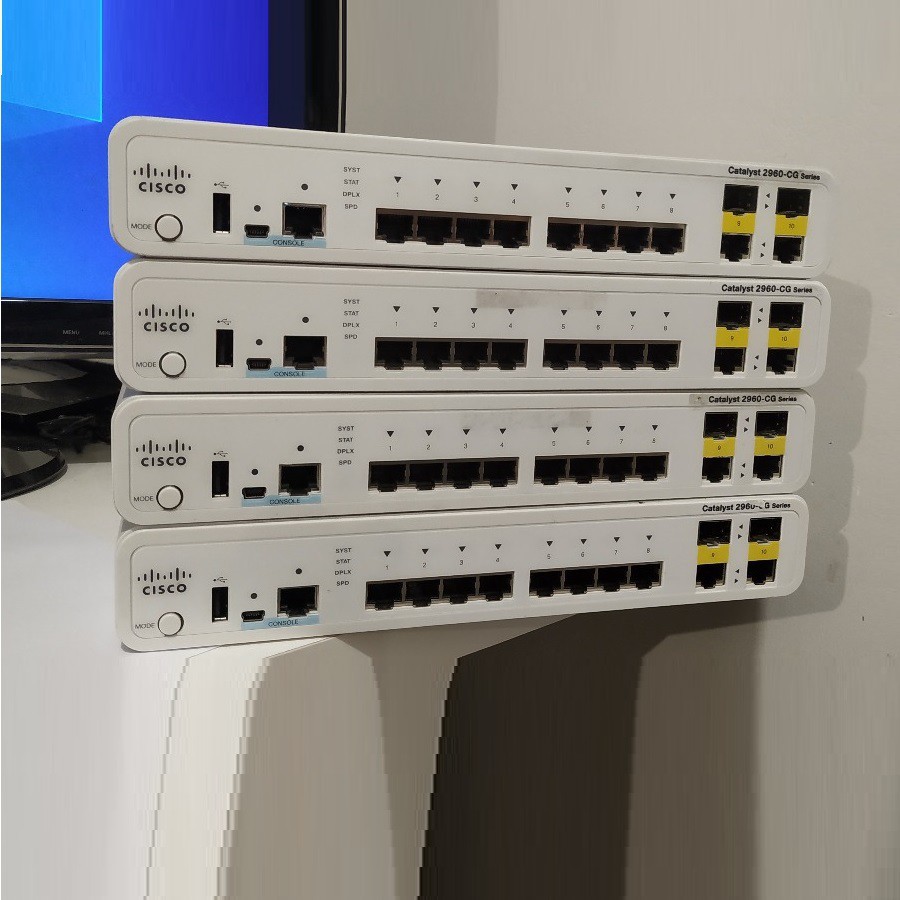 Cisco Catalyst 2960CG 交換機第 2 層 (WS-2960CG-8TL-L) | 蝦皮購物