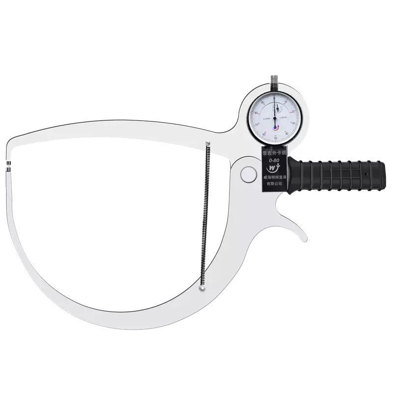 高精度帶表勺型外卡規內外徑代表卡鉗測厚儀管壁厚0-50mm 0-80mm PJDN | 蝦皮購物