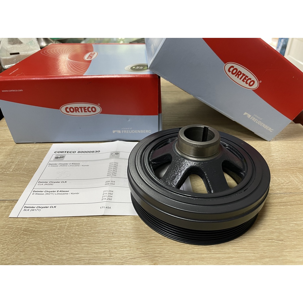 【Leo1108雙B零件專賣店】 BENZ M272/W204/W211 曲軸皮帶盤[2720300903] | 蝦皮購物