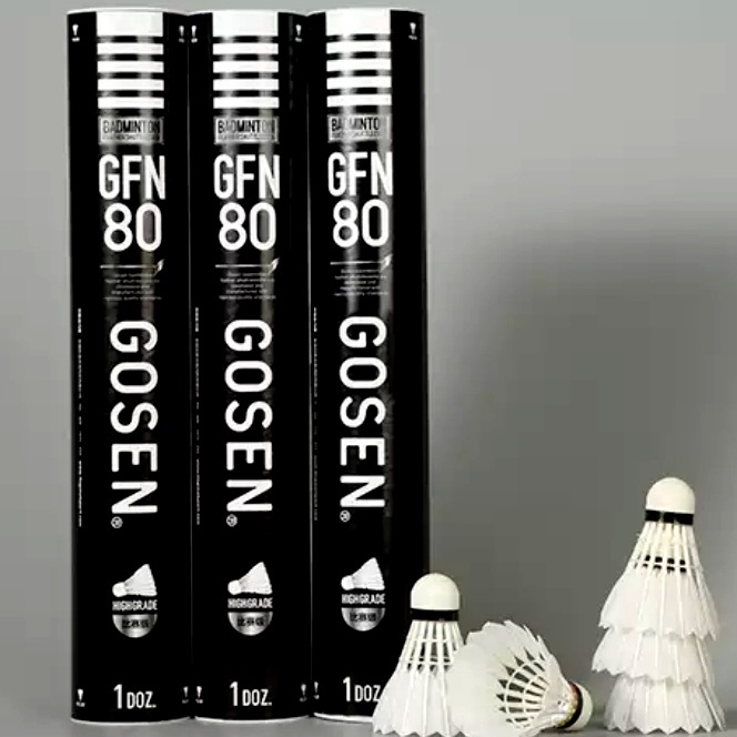 【羽十一】GOSEN 羽毛球 /💥GFN 80/ 12入/比賽球/ 飛行軌跡漂亮💖 【量大可議】 | 蝦皮購物