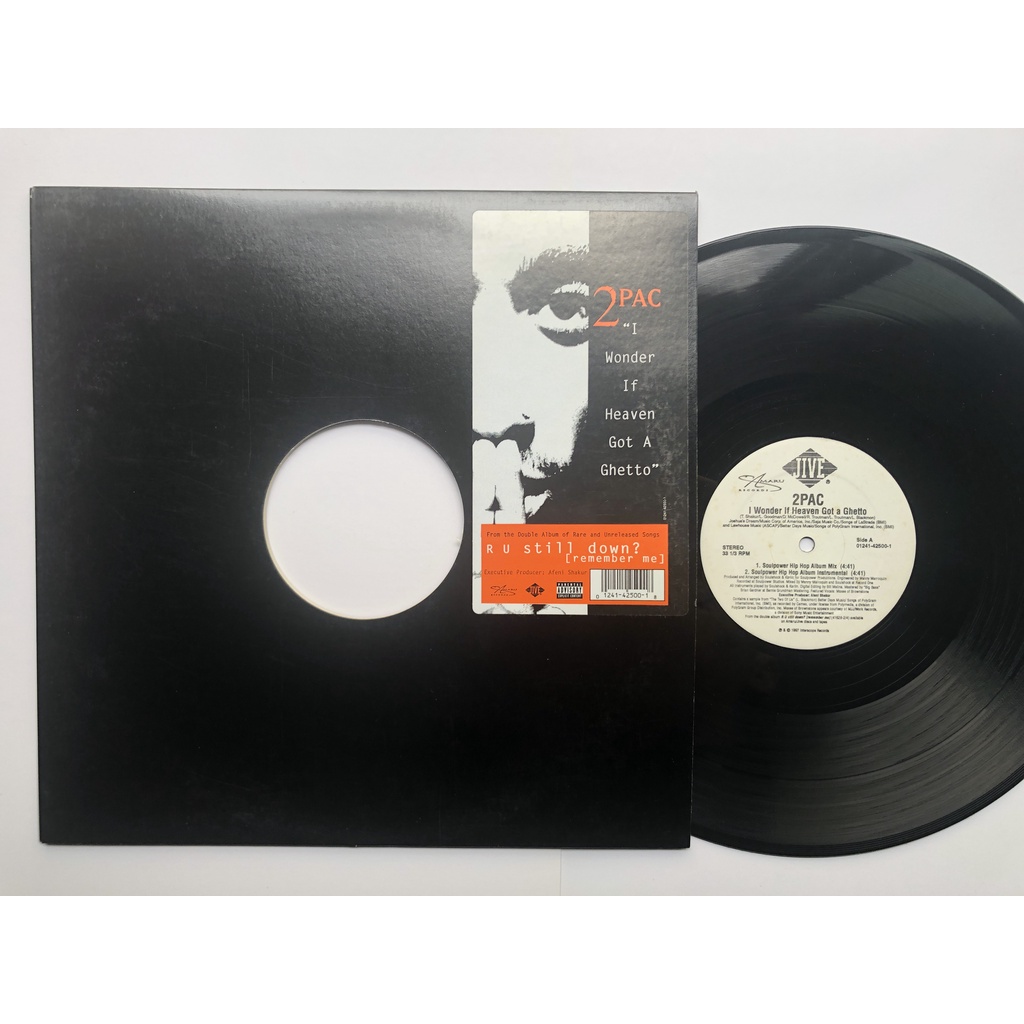 2Pac – I Wonder If Heaven Got A Ghetto (黑膠單曲 LP) | 蝦皮購物