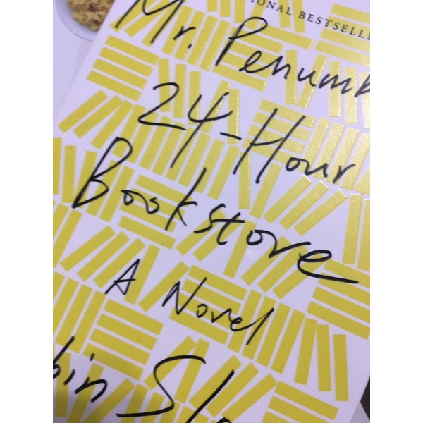 自有書Mr. Penumbra's 24-Hour Bookstore: A Novel英文原文平裝版 | 蝦皮購物