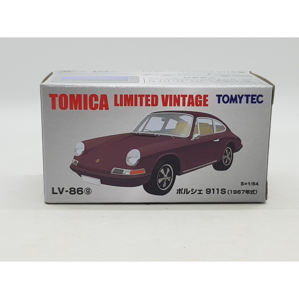 【小車停車場】 Tomica TLV LV-86g LV86g 保時捷 911 Porsche 911S 栗色 | 蝦皮購物