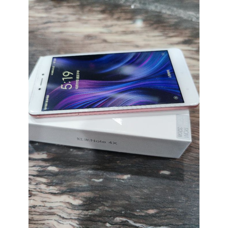 二手小米note4x手機,記憶體容量32g,玫瑰金色，原廠盒裝 | 蝦皮購物