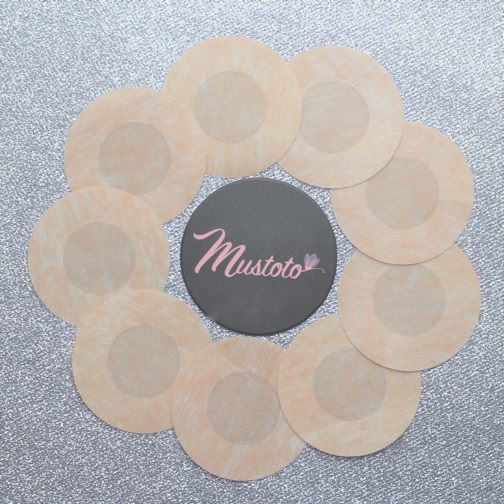 Musoto 圓形紙奶嘴貼(5 對) | 蝦皮購物