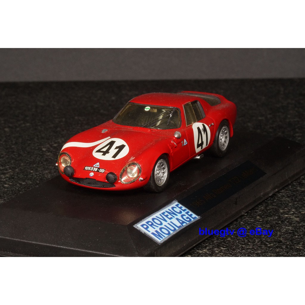 1/43 Provence Moulage Alfa Romeo Giulia TZ2 LeMans 手工模型車 | 蝦皮購物
