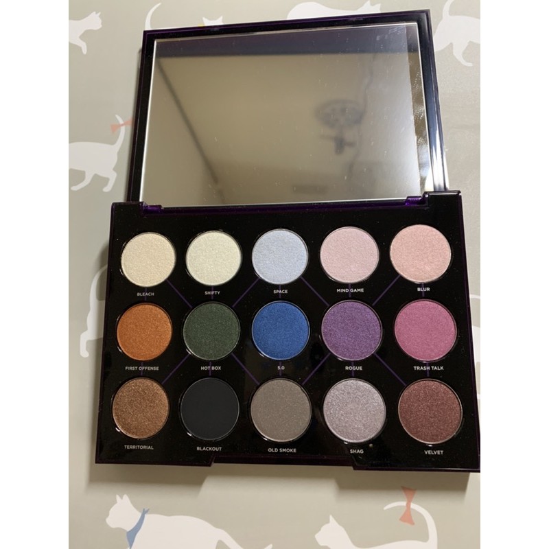 二手 urban decay distortion 眼影盤 | 蝦皮購物