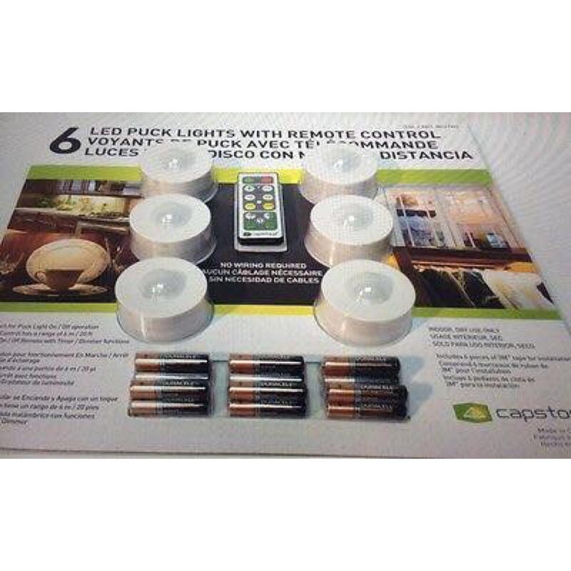 CAPSTONE LED 照明燈附遙控器 | 蝦皮購物