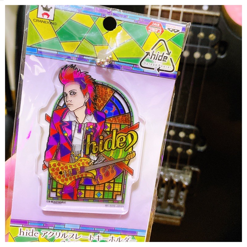 日本限定 限量 X Japan 松本秀人 HIDE 彩繪玻璃吊飾 稀有周邊 超值得收藏 視覺系 龐克 PUNK | 蝦皮購物