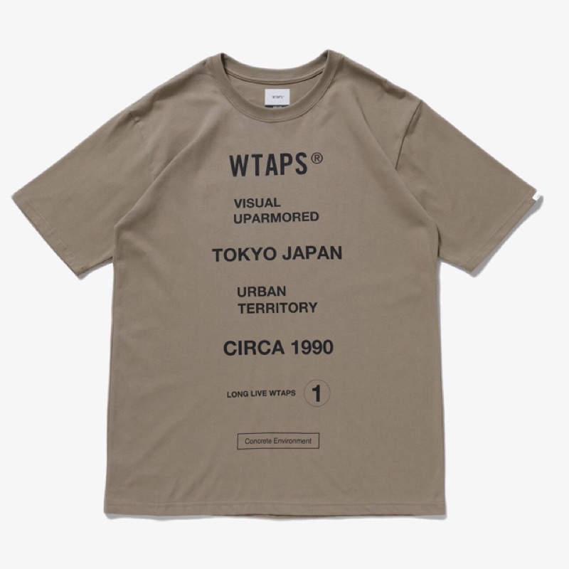 2020SS WTAPS CIRCA 標語 LOGO TEE 目錄隱藏款 現貨 | 蝦皮購物