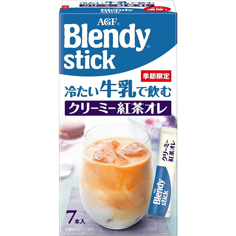 現貨快出｜日本 夏季限定 AGF Blendy stick 冷牛奶沖泡 紅茶歐蕾 咖啡歐蕾 抹茶歐蕾 可可歐蕾 | 蝦皮購物