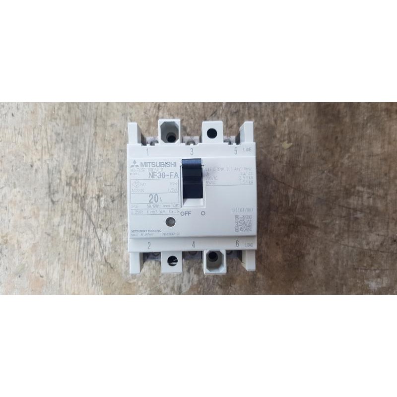 日本三菱 2P 3P無熔絲開關 NF50-FA NF30-FA 5A 10A 15A 20A 30A 40A 私密庫存 | 蝦皮購物