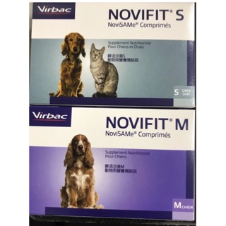 ~底價屋~ Virbac 法國維克 蘇活沙美 Novifit S號 M號 (30顆入) | 蝦皮購物