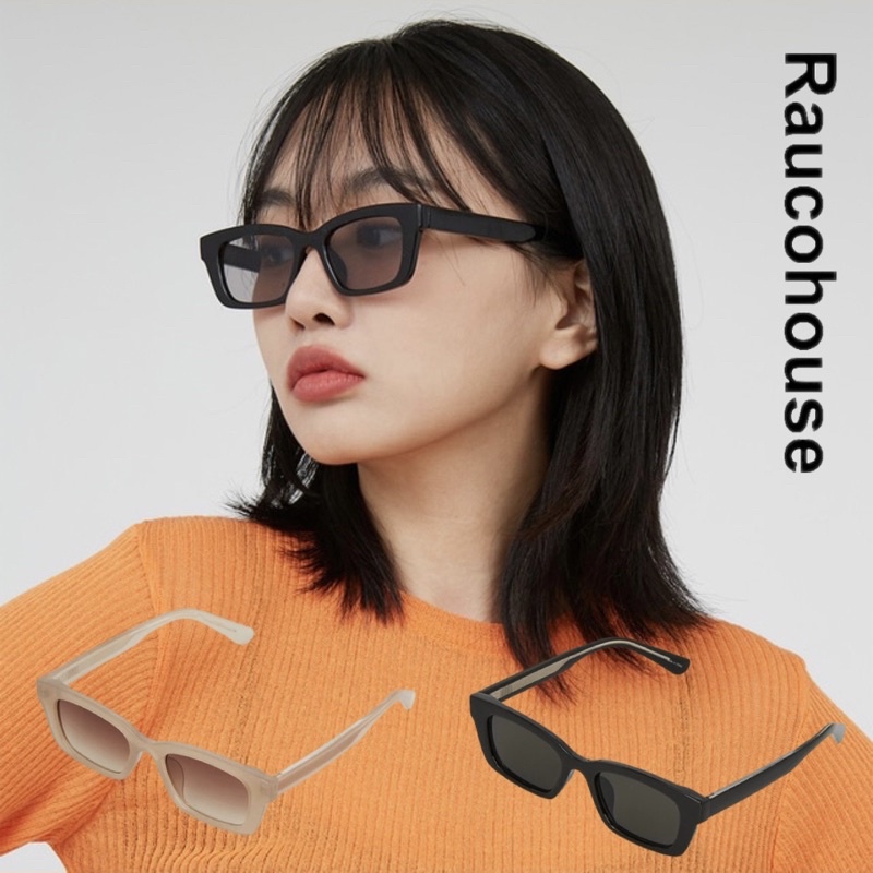 【JIN】現貨！🇰🇷韓國 Raucohouse S09 賽博龐克 金屬風格 鏡框 造型鏡框 方框（3 COLOR） | 蝦皮購物