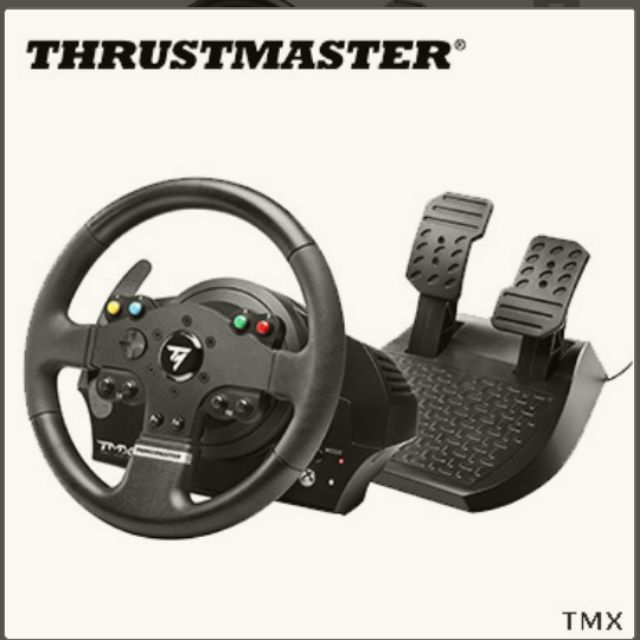 二手 THRUSTMASTER TMX RACING WHEEL力回饋方向盤含踏板 Xbox/Windows | 蝦皮購物