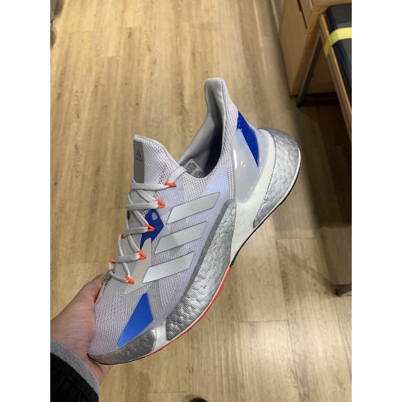 ADIDAS X9000L4 BOOST 銀 藍 慢跑鞋 男鞋 廣告款 FX8439 | 蝦皮購物