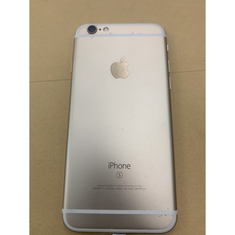 iPhone 6s 16g 功能正常，指紋辨識正常，螢幕無烙印，盒子不知丟哪了，無盒，外觀如圖，小孩升級手機故售出 | 蝦皮購物