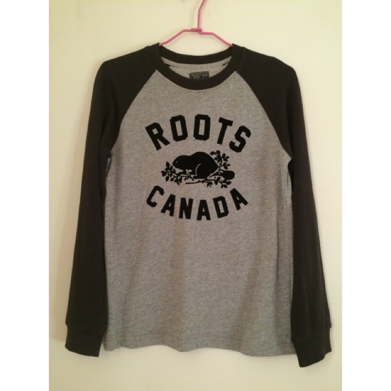 Roots kids 經典款休閒長袖XL+送Roots會員袋 | 蝦皮購物