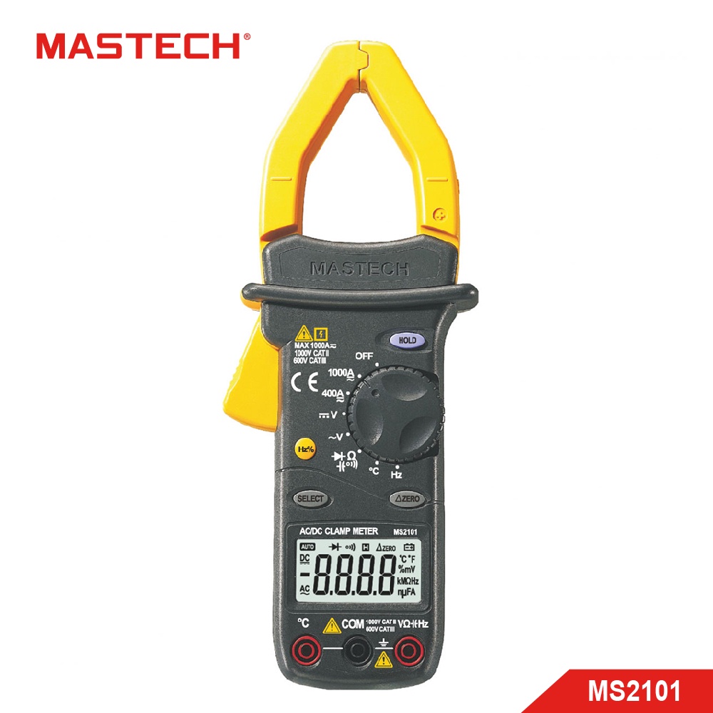 MASTECH 邁世 MS2101 數位AC / DC鉗形表 REL 溫度 | 蝦皮購物