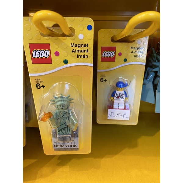 紐約限定 正版樂高 磁鐵Lego 854031 8827自由女神 藍帽人偶 現貨供應 | 蝦皮購物