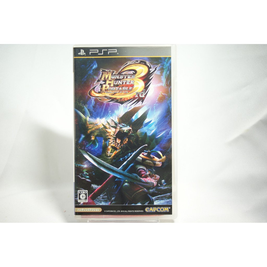 [耀西]二手 純日版 SONY PSP 魔物獵人 3rd 3 MH3 含稅附發票 | 蝦皮購物