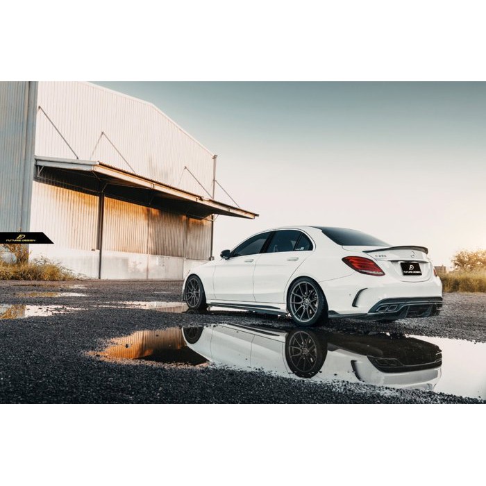 【政銓企業】賓士 BENZ W205 PSM款 高品質 抽真空 卡夢 後下巴 C63 後保桿專用 免費安裝 | 蝦皮購物