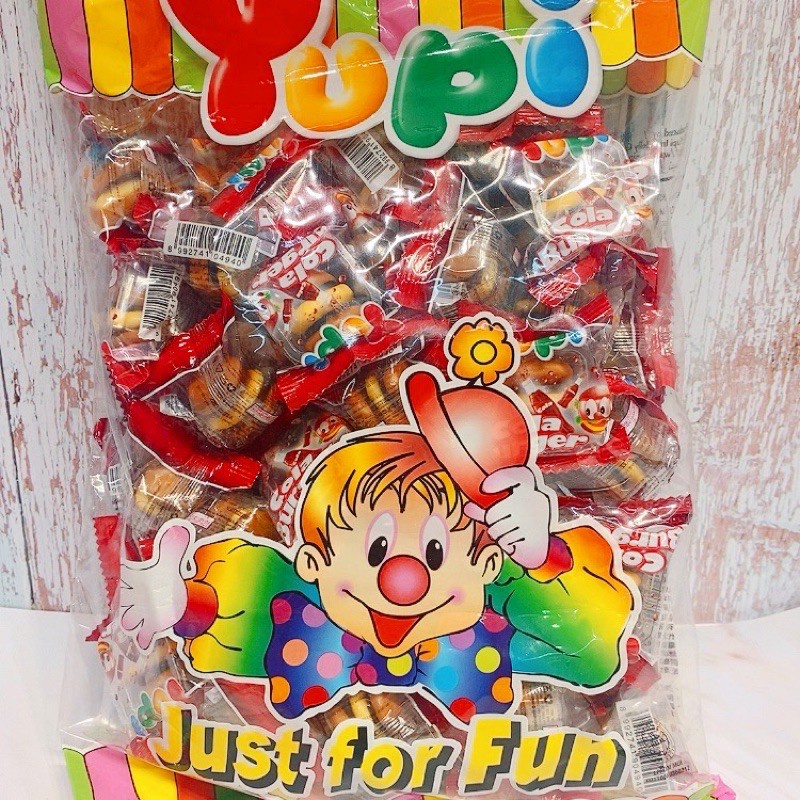 【我超便宜‼️】🔥童年軟糖🍔Yupi 呦皮漢堡QQ糖 可樂漢堡軟糖 超值組合餐克 袋裝 | 蝦皮購物