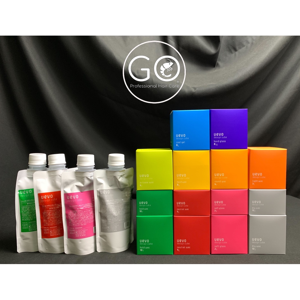 購🦐最優價 大量新現貨當天寄 提美Demi Uevo大容量80g灰積木髪臘 ，卵殼膜彩色積木 | 蝦皮購物