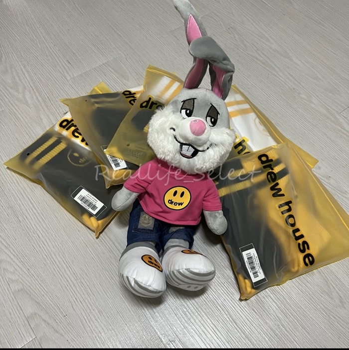 【Reallife】現貨 美國官網Drew House 2 pack mascot stripe socks 笑臉長襪組 | 蝦皮購物