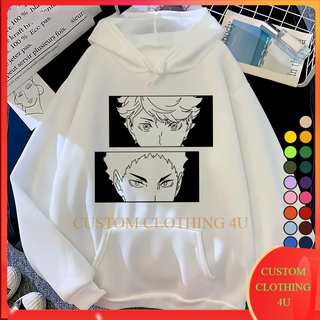 Aoba johsai 夾克 Hoodie Sweater Anime HAIKYUU 01 haikyu toru o | 蝦皮購物