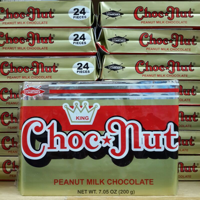KING CHOC NUT PEANUT MILK CHOCOLATE 可可花生 200g 菲律賓 糖果 可可花生糖 | 蝦皮購物