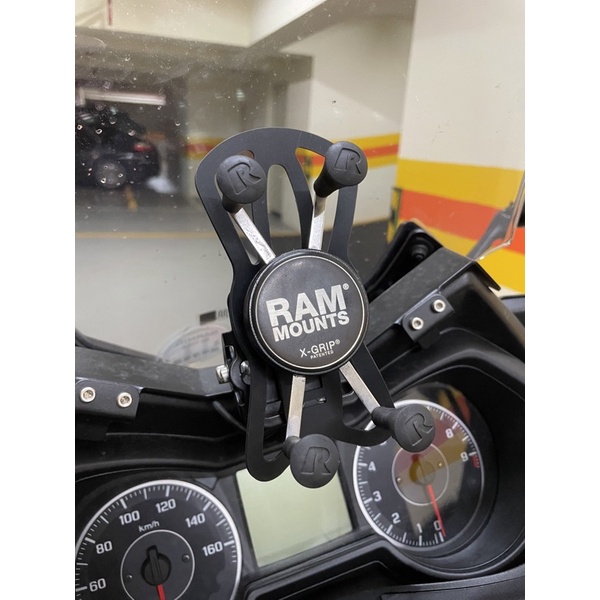 YAMAHA XMAX 300 專用金屬整合架 + RAM MOUNTS X-GRIP 手機架 | 蝦皮購物