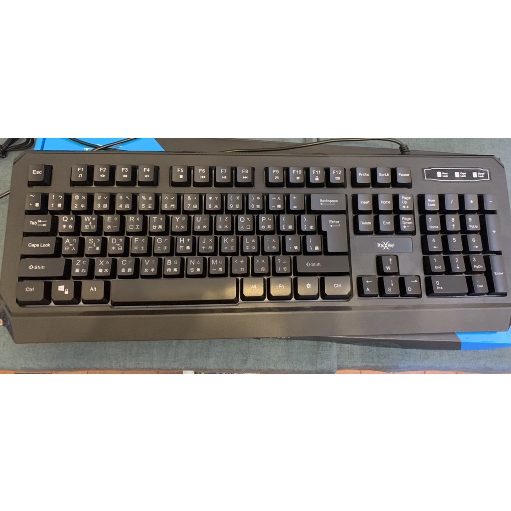 FOX X RAY usb電競鍵盤 （型號 FXR-BLK-39) | 蝦皮購物