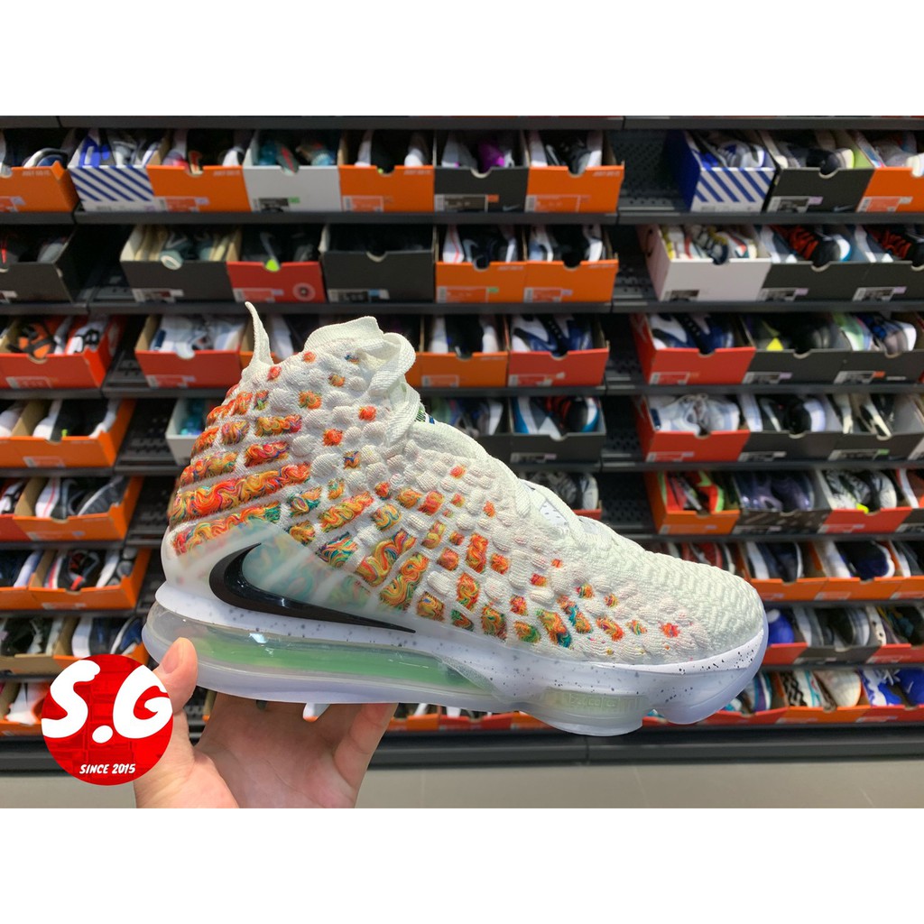 S.G Nike LeBron XVII EP 17 Command Force BQ3178-100 詹皇 白彩 男款 | 蝦皮購物