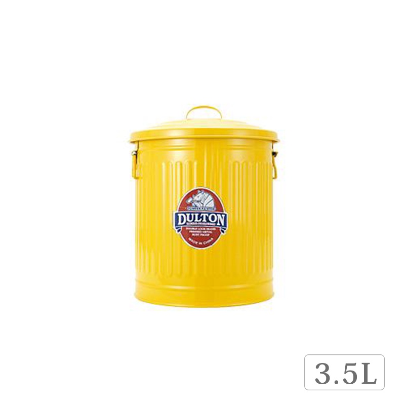 日本 DULTON 美式復古垃圾桶/ 迷你/ 3.5L/ 黃 eslite誠品 | 蝦皮購物