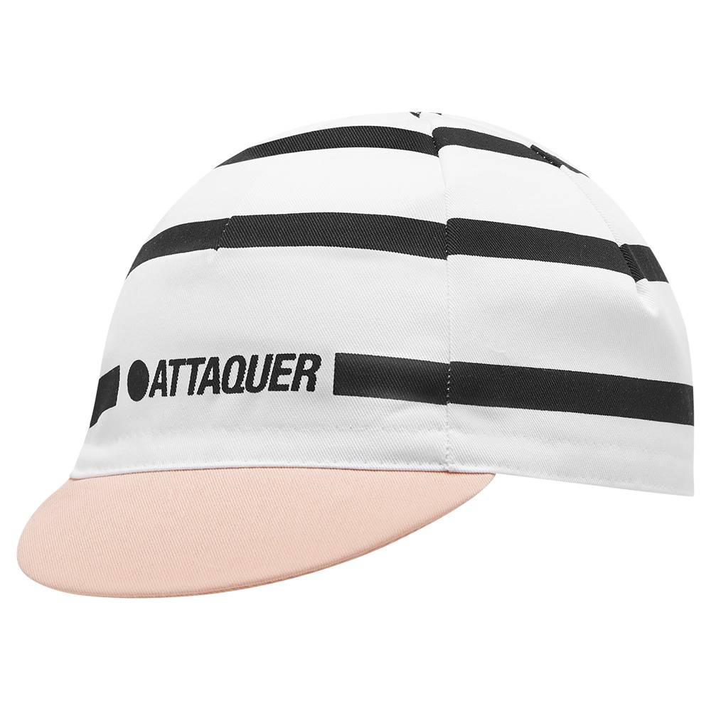 【ATTAQUER】ATTAQUER Stripe Logo Cap White 白色 | 蝦皮購物