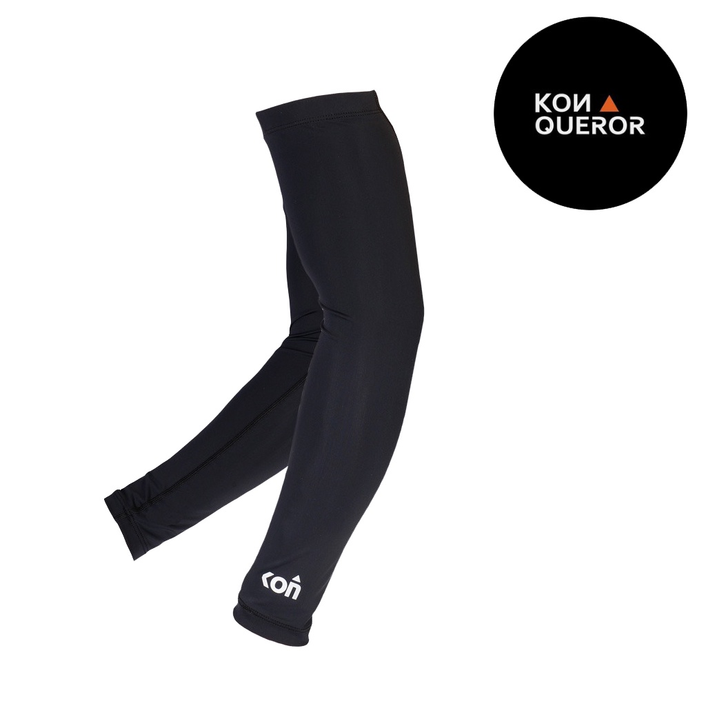 【KONQUEROR】康可素面膠原蛋白冰絲袖套 EC-01 素色 康康嘴機車 涼感保濕抗UV騎士高彈性手臂套300390 | 蝦皮購物