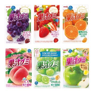 現貨🔥 Meiji 🇯🇵日本明治 100%果汁QQ軟糖系列 57g (10%增量) | 蝦皮購物