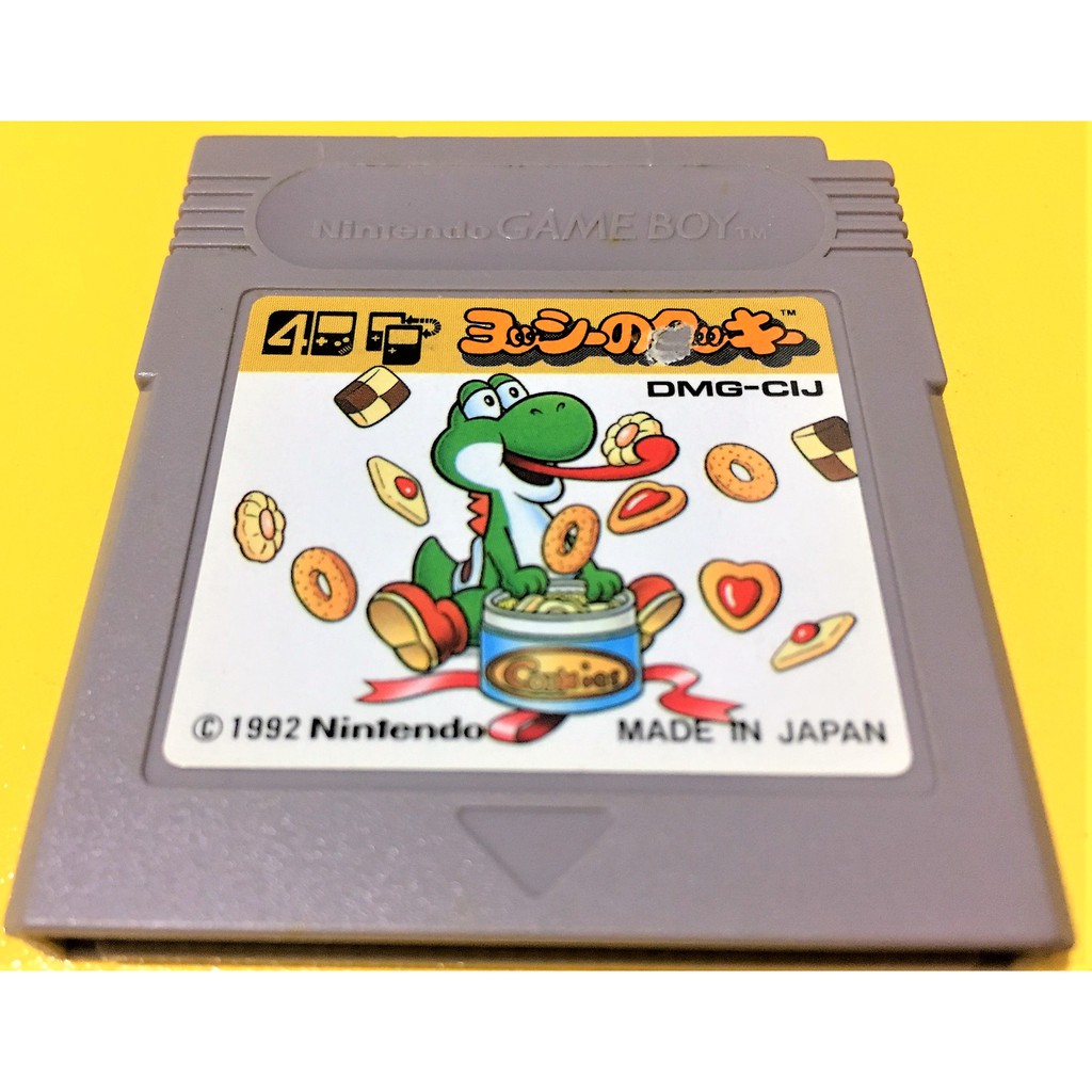 歡樂本舖 GB 耀西的餅乾 Yoshi's Cookie 任天堂 GameBoy GBC、GBA 適用 F3 | 蝦皮購物