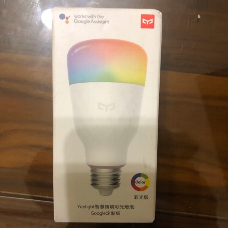 小米 Yeelight LED 智慧情境彩光燈泡Google訂製版 | 蝦皮購物