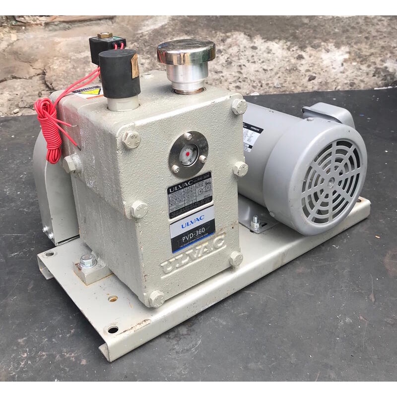 日本優貝克 ULVAC PVD-360B/1HP油式真空幫浦/真空機---冷凍空調抽真空、真空乾燥、翻模、真空脫泡機可用 | 蝦皮購物