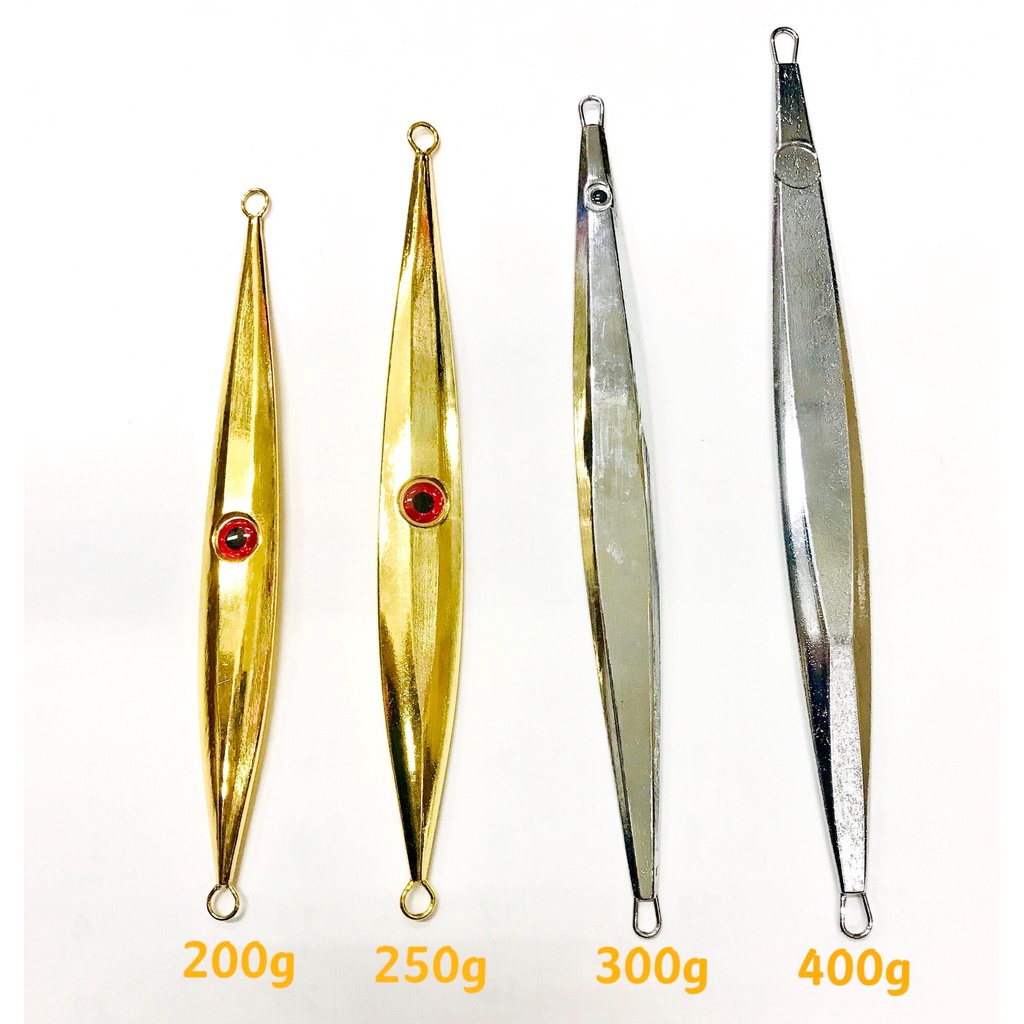 @白帶魚大咬中@ 200g 250g 300g 400g 電鍍鐵板 路亞鐵板 船釣鐵板 岸拋 船釣 小搞搞 路亞 假餌 | 蝦皮購物