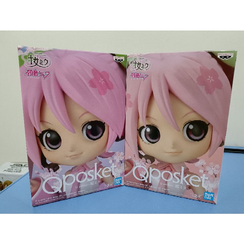 《鑫荷屋》現貨 日本購回 日版 未拆封 初音未來 Qposket QP 櫻初音 Q版公仔 A款 B款 單售 | 蝦皮購物