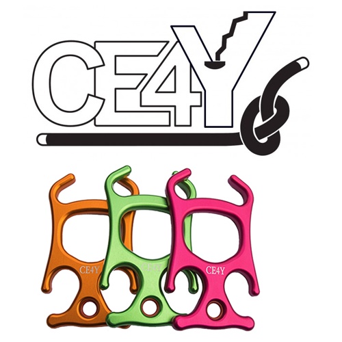 瑞士 CE4Y Devil-8 下降器/溪降器/確保器 CNC 7075-T6 | 蝦皮購物