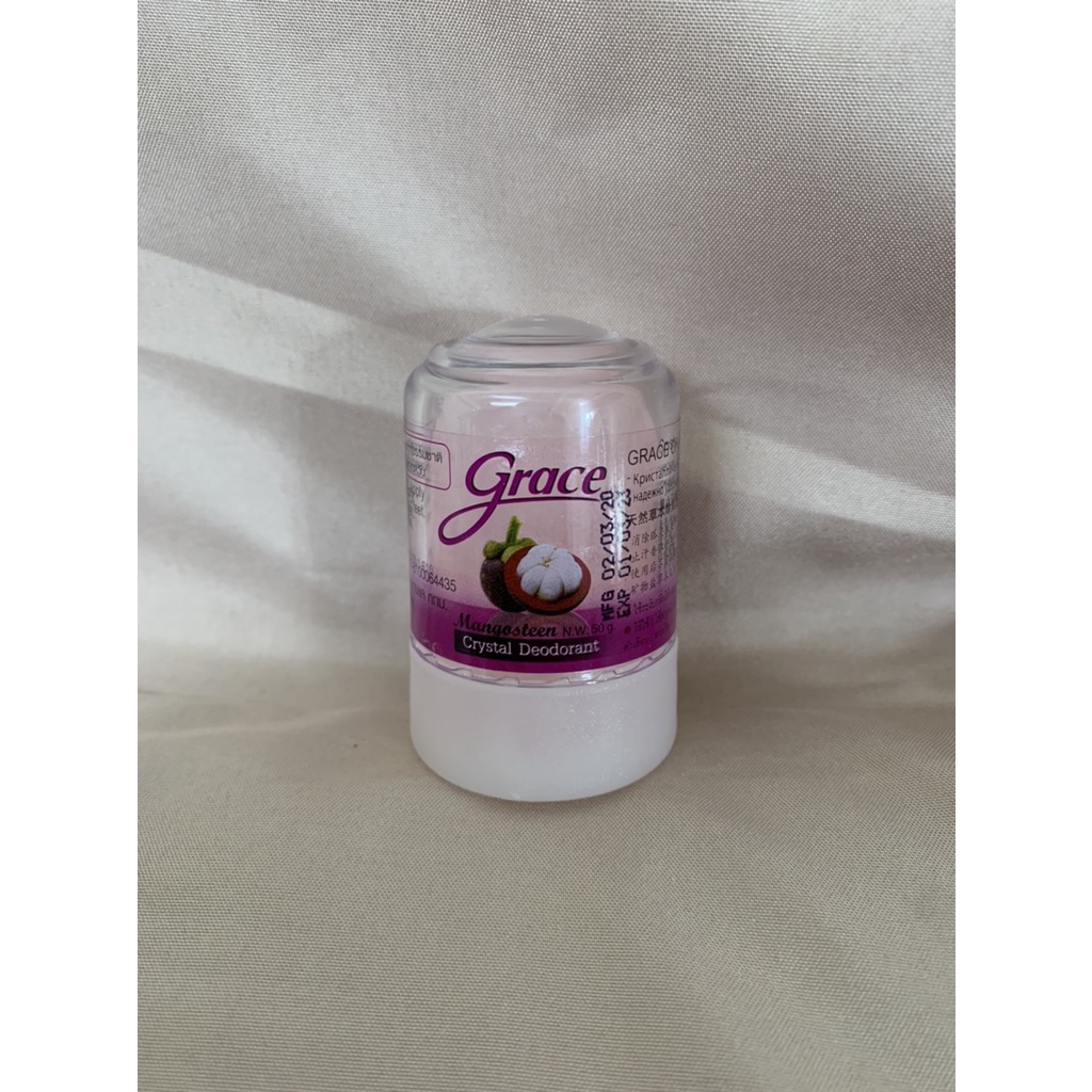 泰國 grace deodorant 止汗石 水晶石 原味 蘆薈 山竹 薑 | 蝦皮購物