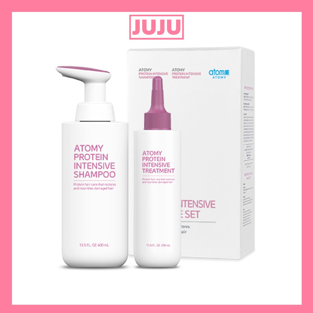 艾多美蛋白質強效洗髮水，治療 Atomy Protein Intensive shampoo , Treatment | 蝦皮購物