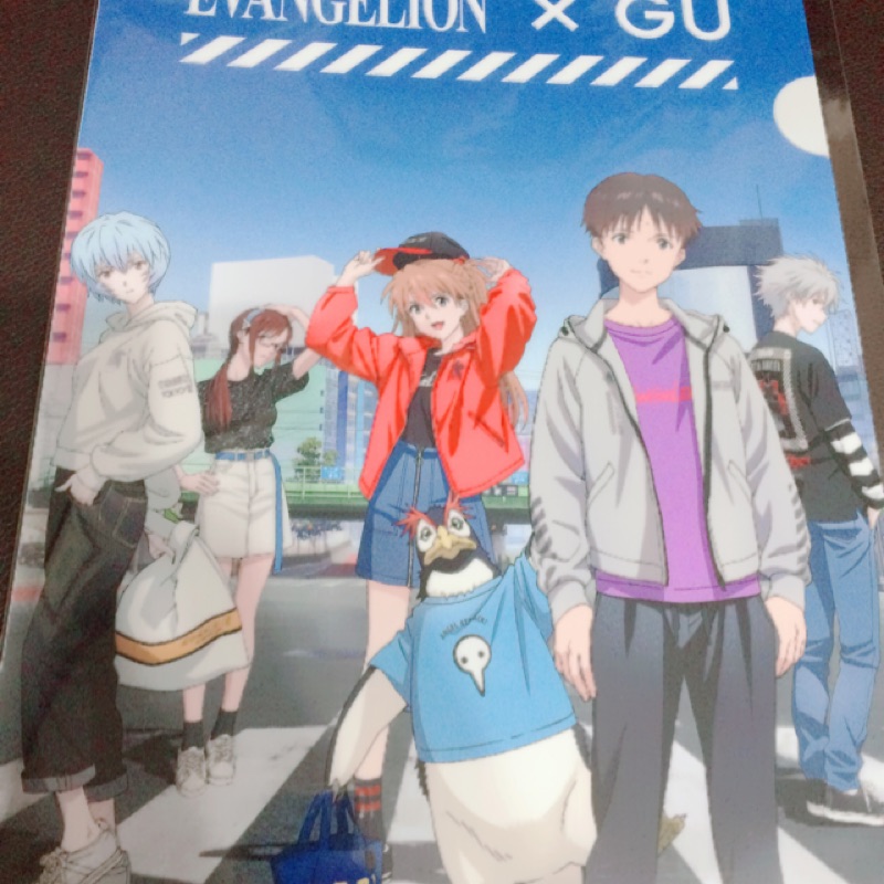 【日本限定】EVA 聯名GU 資料夾 | 蝦皮購物