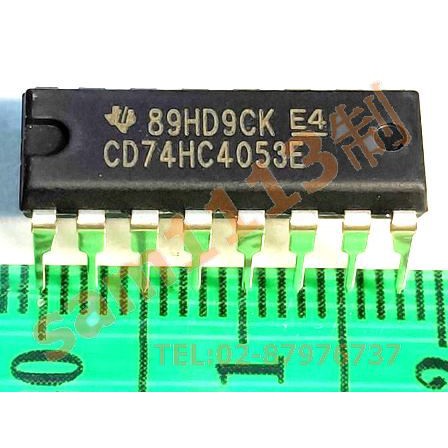 113邏輯閘 CD74HC4053 E DIP-16 TI 模擬多路多工解複用 MC 74HC4053 >>10個 | 蝦皮購物