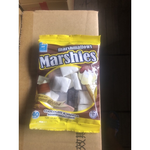 Marshies棉花糖 巧克力 草莓 香草冰淇淋 40公克 | 蝦皮購物