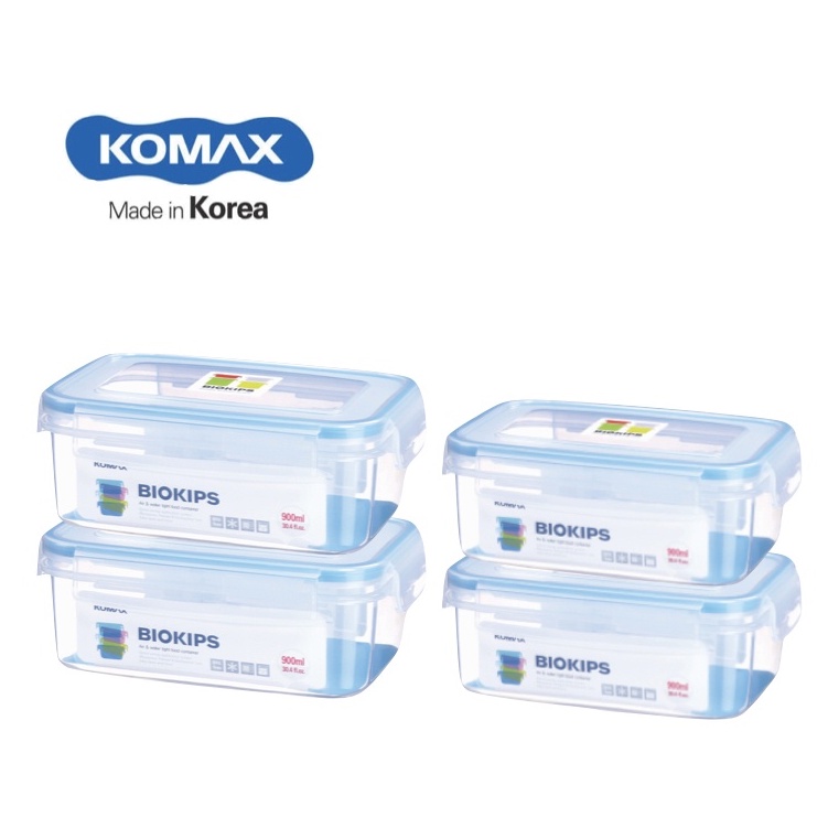 商品出清-KOMAX保鮮盒4件組（2000mlx2+900mlx2） | 蝦皮購物